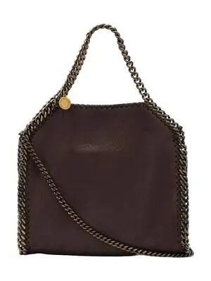 Stella McCartney Stella Mccartney Mahogany Mini Falabella Tote Bag Brown