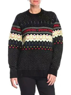 OPENING CEREMONY Fair Isle-pattern Sweater