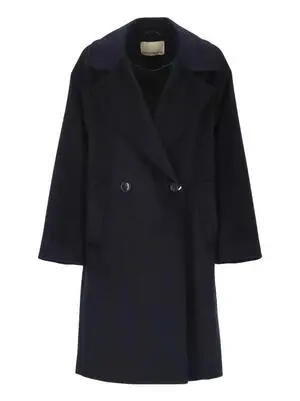 PENNYBLACK Double-breasted Coat - Blue