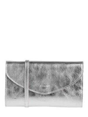Il Bisonte Clutch Leather - Silver