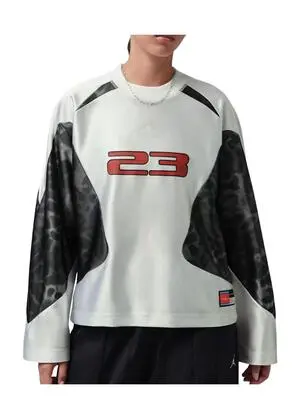 JORDAN (wmns) Air Jordan Brooklyn Long-sleeve Jersey 'white' White