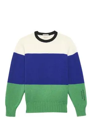 JW Anderson FELPA A RIGHE Multicolor