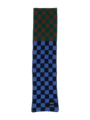 Howlin' Sciarpa In Lana A Scacchi - Multicolore