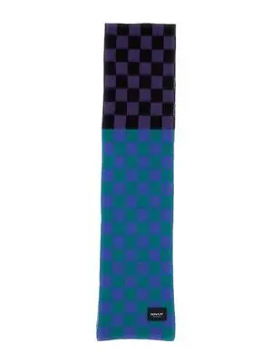 Howlin' Sciarpa In Lana A Scacchi - Multicolore