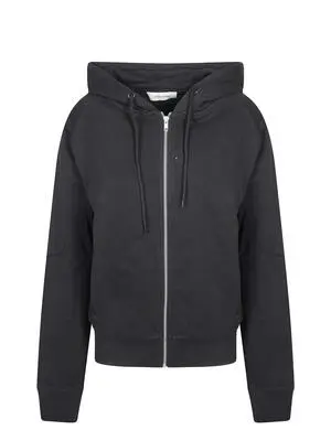 ENTIRE STUDIOS Slim Zip-up Sweatshirt - Nero