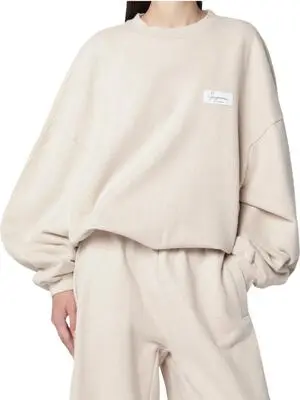 Jacquemus Long-sleeve Sweatshirt Light Brown