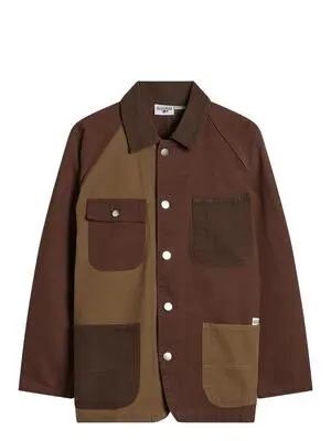SERVICE WORKS Patchwork Coverall 2.0 Jacket - Brown