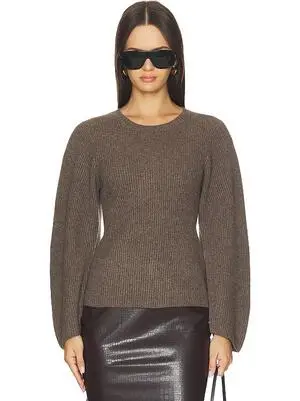 BY MALENE BIRGER Bianca Pullover In Grey - Fosil