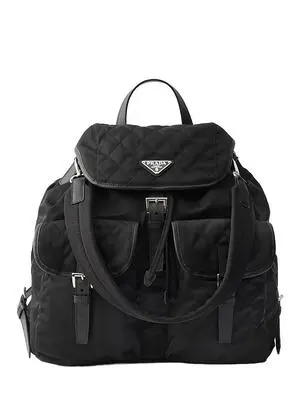 PRADA Re-nylon And Leather Backpack