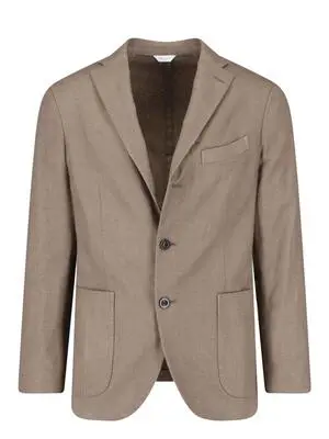 BOGLIOLI Boglioli Men's Wool Blend Two-Button Blazer