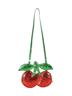 KONGES SLOJD Konges Slojd Cherry-Shaped Mini Crossbody Bag With Glitter Detail