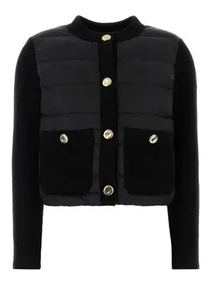 Moncler Moncler Cardigan Mini Knitwear For Women Black