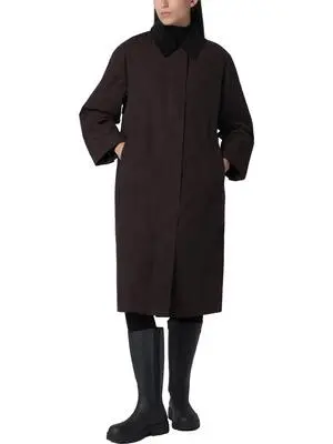 TRETORN Tretorn Dawn Mini Coat In Cotton-Blend Twill For Women