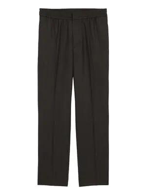 AMI Paris Ami Paris Elasticated Waist Trousers Greychoco