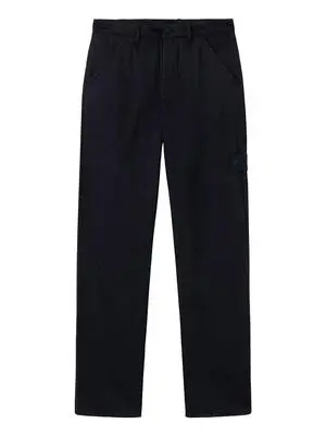 STONE ISLAND Stone Island Men Wool And Cotton Blend Trousers