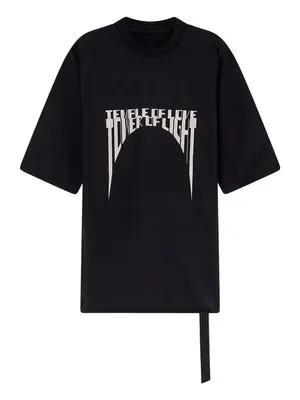 Rick Owens Drkshdw Men Jumbo Ss Organic Cotton T-Shirt Multicolor