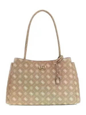 GUESS Emelie Logo-print Shoulder Bag