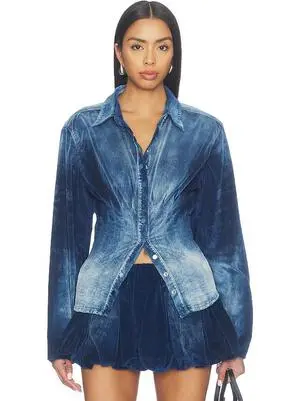 DIESEL® Diesel Sindi Shirt In Blue.