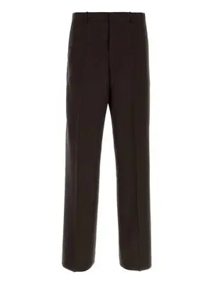 MAISON MARGIELA Dark Wool Pant - Brown