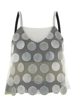 Marni Marni Women Grey Wool Tank Top Multicolor