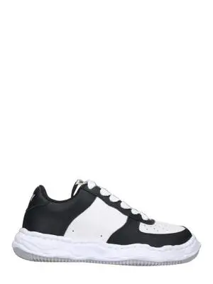 MIHARA YASUHIRO Wayne Panelled Wavy-sole Sneakers