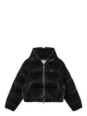 CASABLANCA Casablanca Cropped Quilted Hooded Jacket