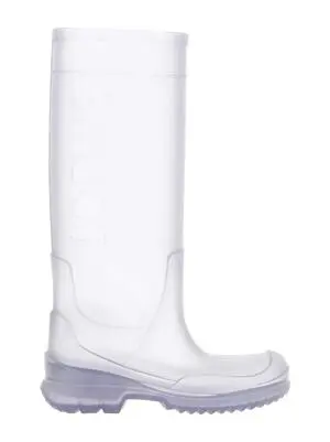 Loewe Loewe Women Transparent Rubber Boots Multicolor