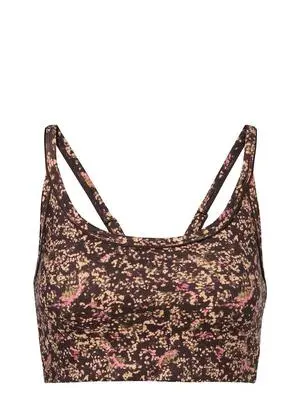 Varley Selma Printed Sports Bra Multicoloured