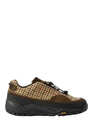 Diemme Diemme - Rayon Vert Grappa Hiker Suede-Trimmed Houndstooth Tweed Sneakers - Men - Multi  Multi