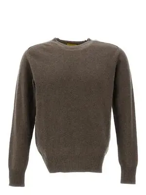 CUSTOMER LOVERS MAGLIONE GIROCOLLO IN CASHMERE Grigio