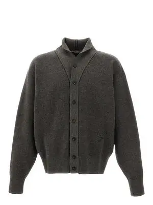 Jacquemus MAGLIA LE CARDIGAN PELOTA Grigio