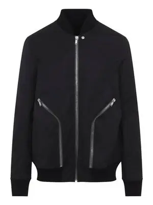 Rick Owens Rick Owens Men's Padded Heizer Flight Jacket Black