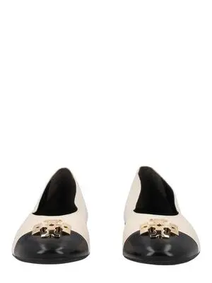 TORY BURCH Tory Burch Tassel Mini Leather Flats For Women