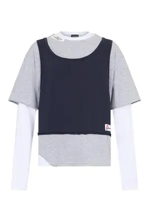 Dsquared2 Layered2 Breezy Fit T-Shirt Black