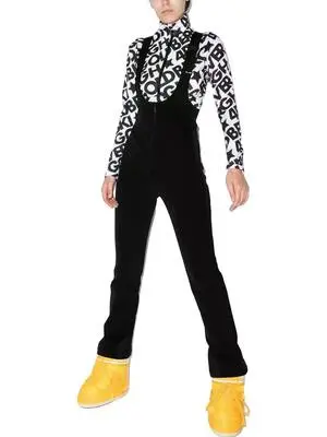 Goldbergh Phoebe Shoulder-strap Ski Bottoms - Black