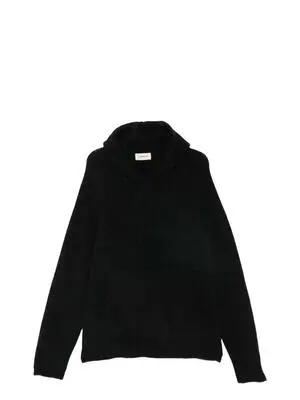 ATOMO FACTORY Drawstring Knitted Hoodie