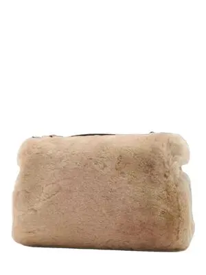 TORY BURCH Romy Shearling Slim Top Handle Bag