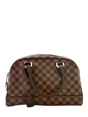 LOUIS VUITTON Duomo Boston Bag Damier Handbag