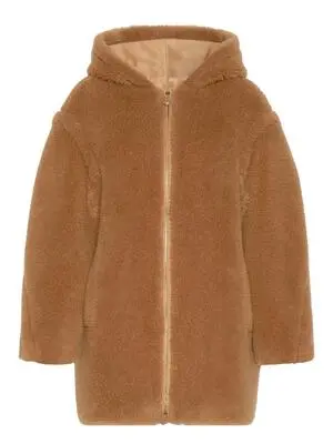 Max Mara Teddy Fabric Coat - Camel