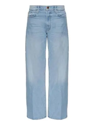 MOTHER The Whip Skimp Straight-leg Jeans - Blue