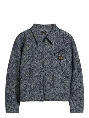 NEEDLES Jacquard Python Work Jacket