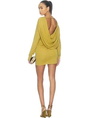 Ronny Kobo Ronny Kobo Nia Dress In Olive. Olive