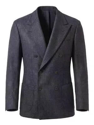 SARTORIO NAPOLI Double-breasted Checked Blazer