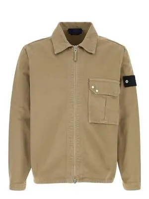 Stone Island Stone Island Men Shirts - Biscuit Multicolor