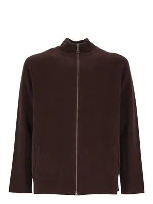 OLIVER LATTUGHI Oliver Lattughi Zip Jacket Brown