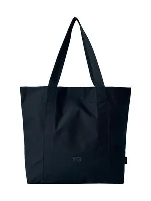 Y3 Tote Bag With Logo Detail - Black