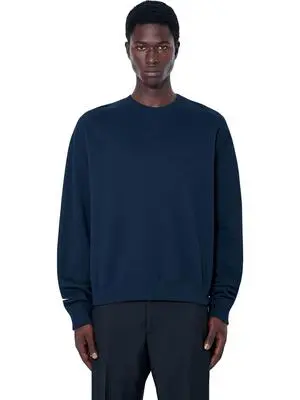 JIL SANDER Crewneck Sweatshirt Navy