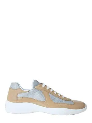 Prada America's Cup Sneakers Beige