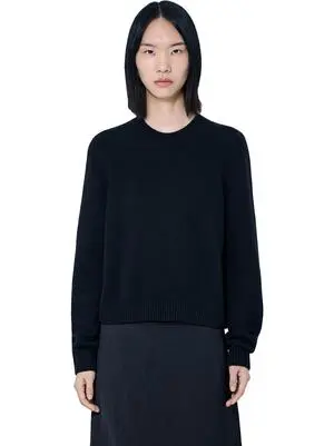 Khaite Lofty Cashmere Top Black