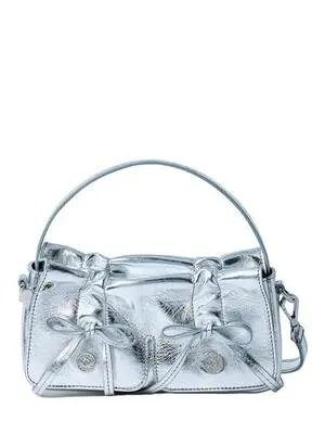 Acne Studios Micro Multipocket Handbag Silver